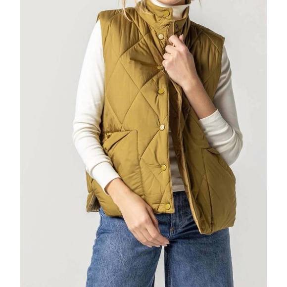 Lilla P | Jackets & Coats | New Lilla P Reversible Snap Front Vest In ...